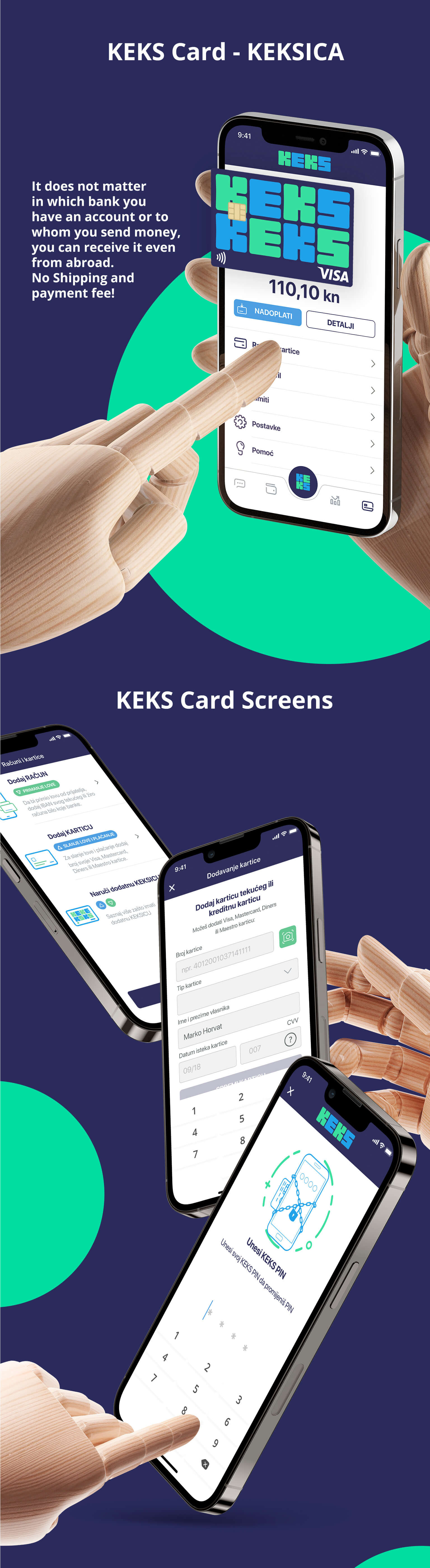 KEKS Pay App - Erste Bank by Mihael.net on Dribbble
