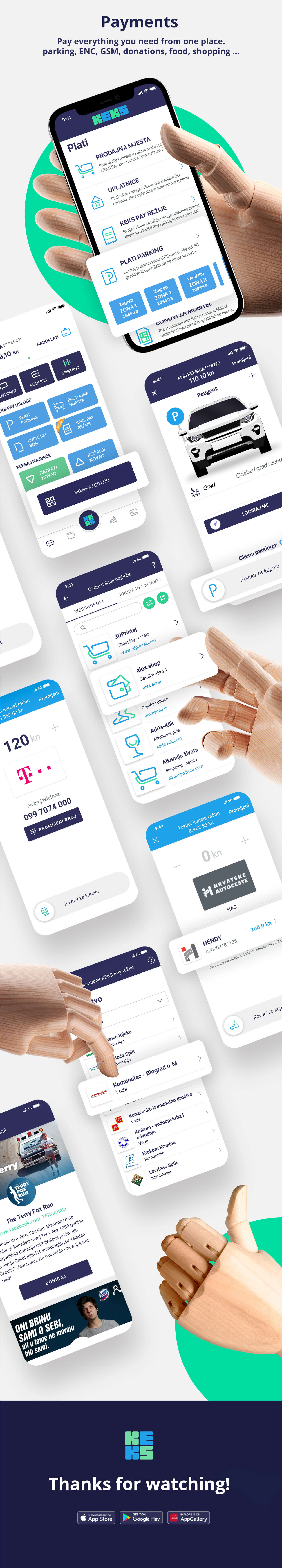KEKS Pay App - Erste Bank by Mihael.net on Dribbble
