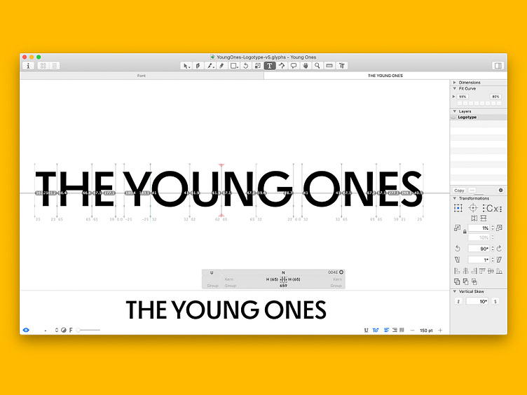 The Young Ones Logotype by Scott Biersack on Dribbble