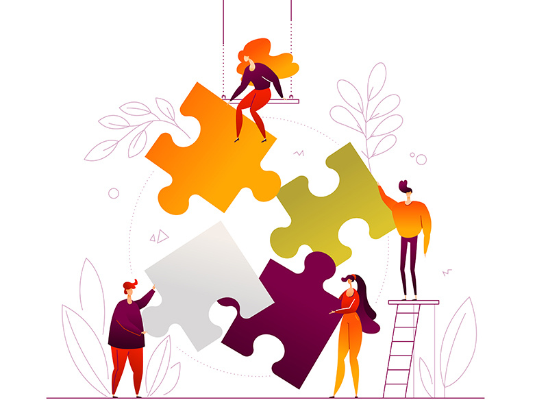 Business Team Illustration Kit by Boyko on Dribbble