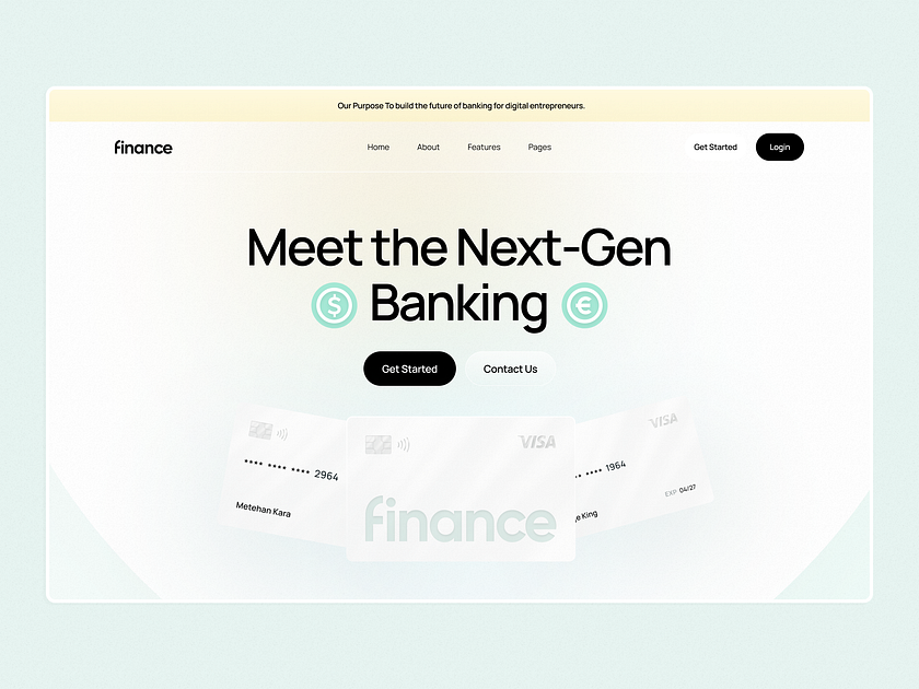 Banking Header designs, themes, templates and downloadable graphic ...