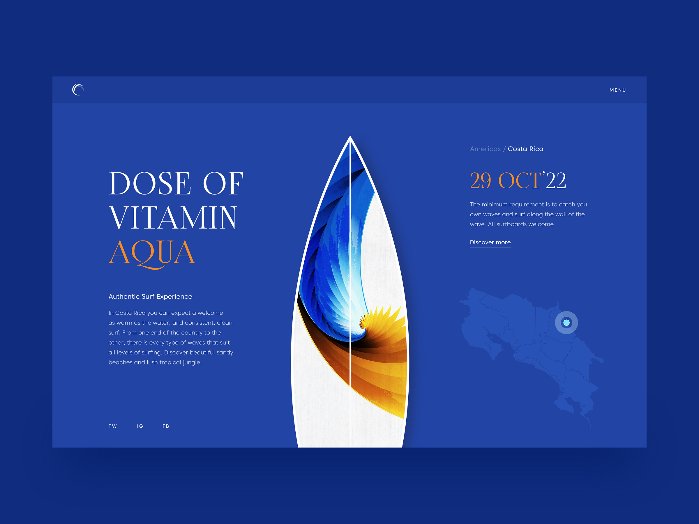 Aqua Surf by Palina for BN Digital on Dribbble