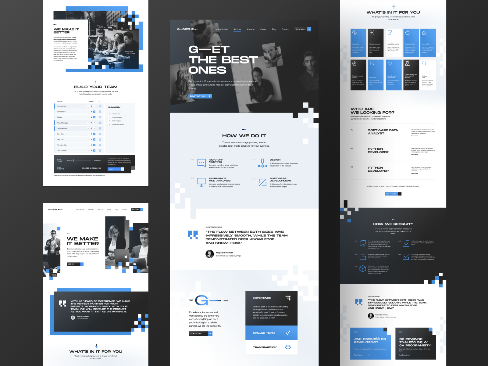 G-GROUP - website by Aleksandra Janik-Przyborowska for hehestudio on ...