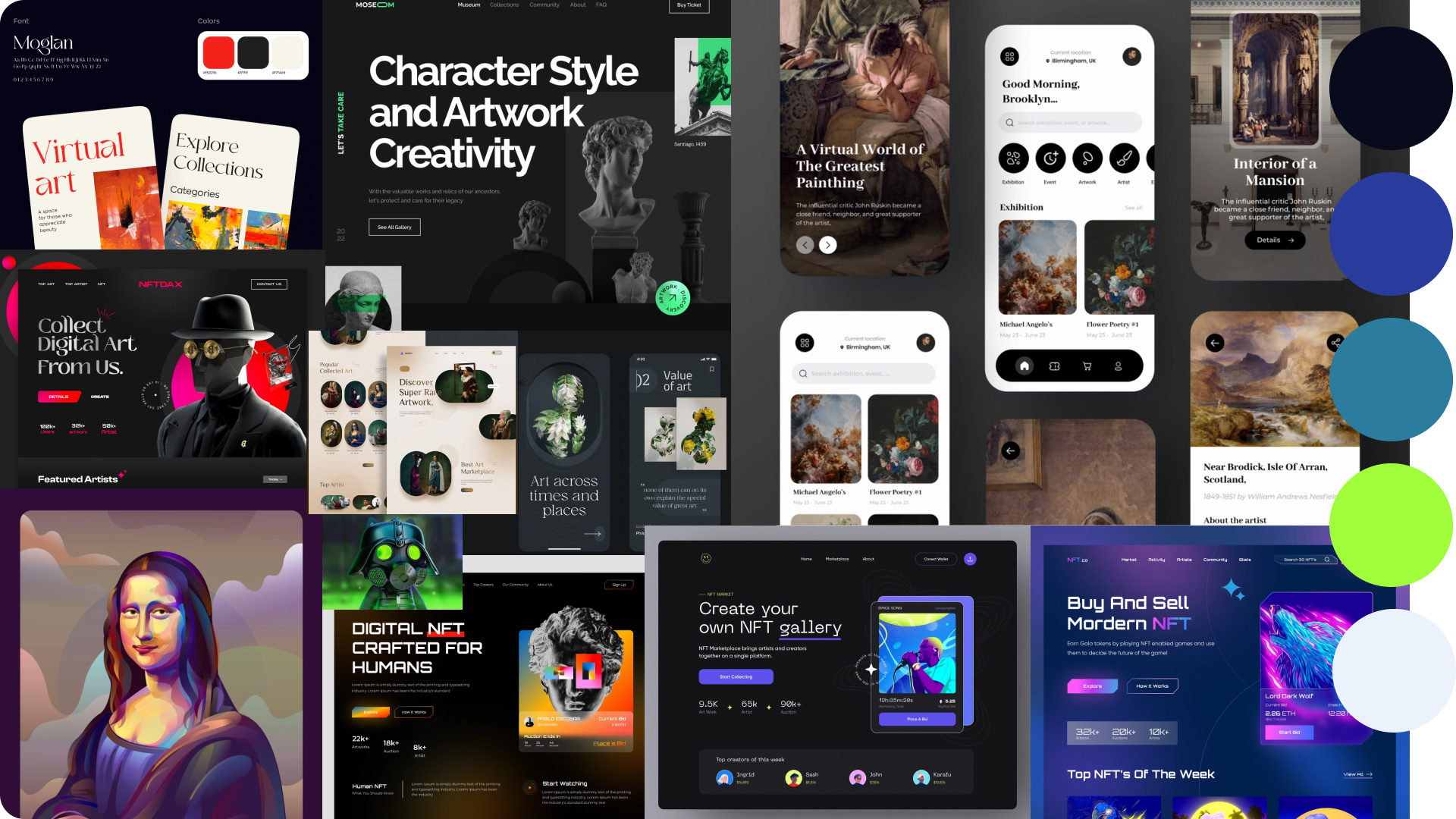 Xhibit: NFT Marketplace App by Serina Murphy on Dribbble