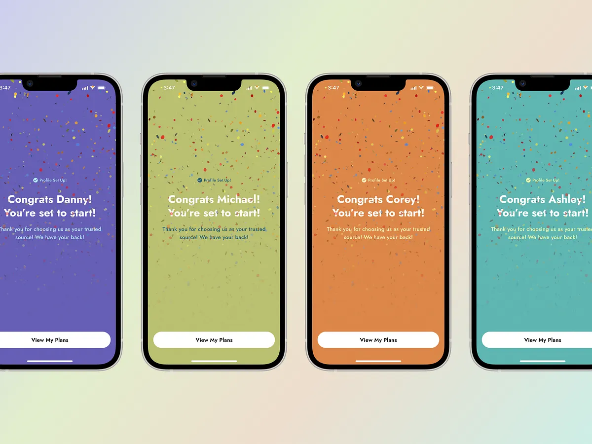 Browse thousands of Success Screen images for design inspiration | Dribbble