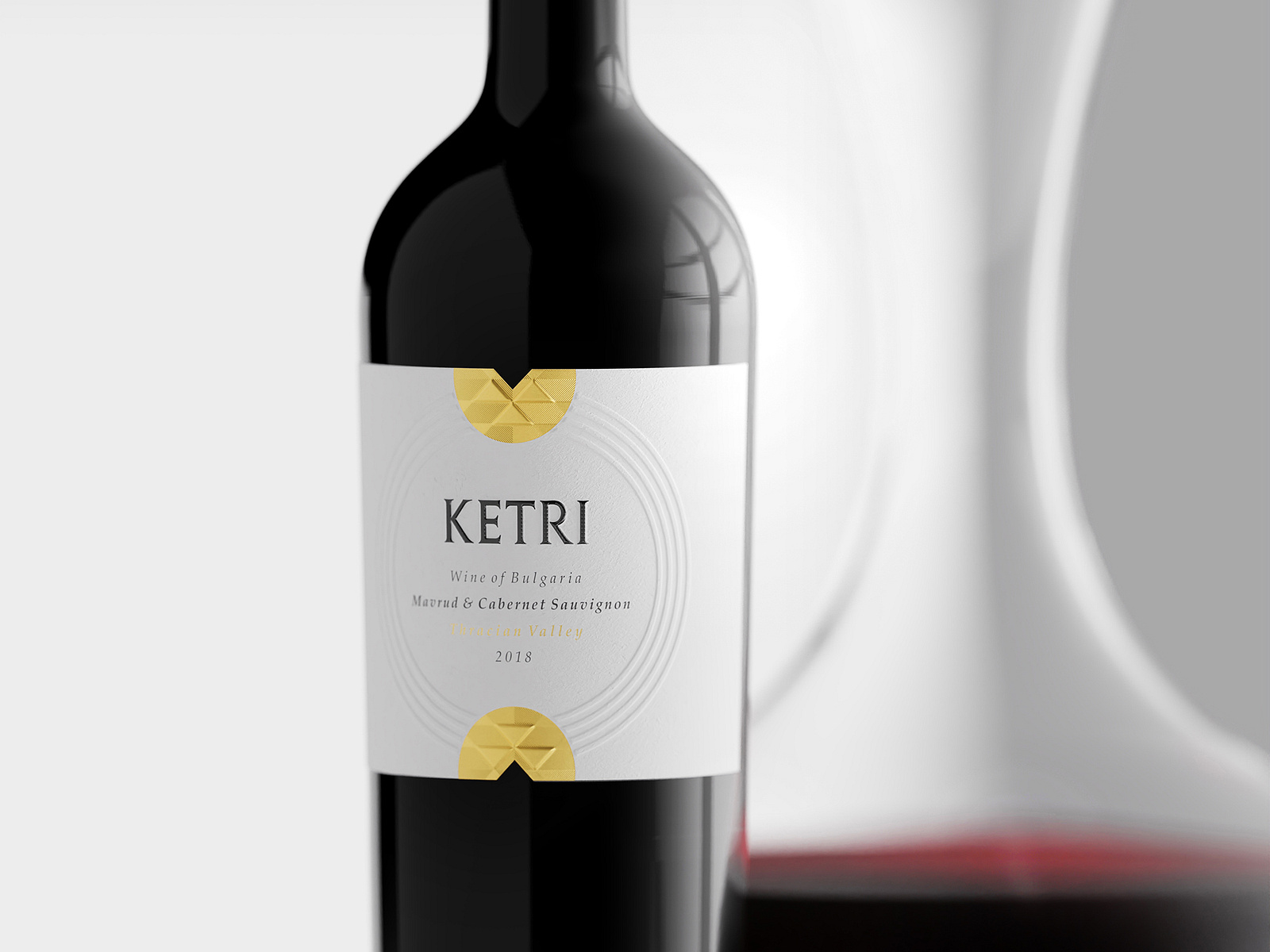 the Labelmaker: Ketri Wine by Jordan Jelev on Dribbble