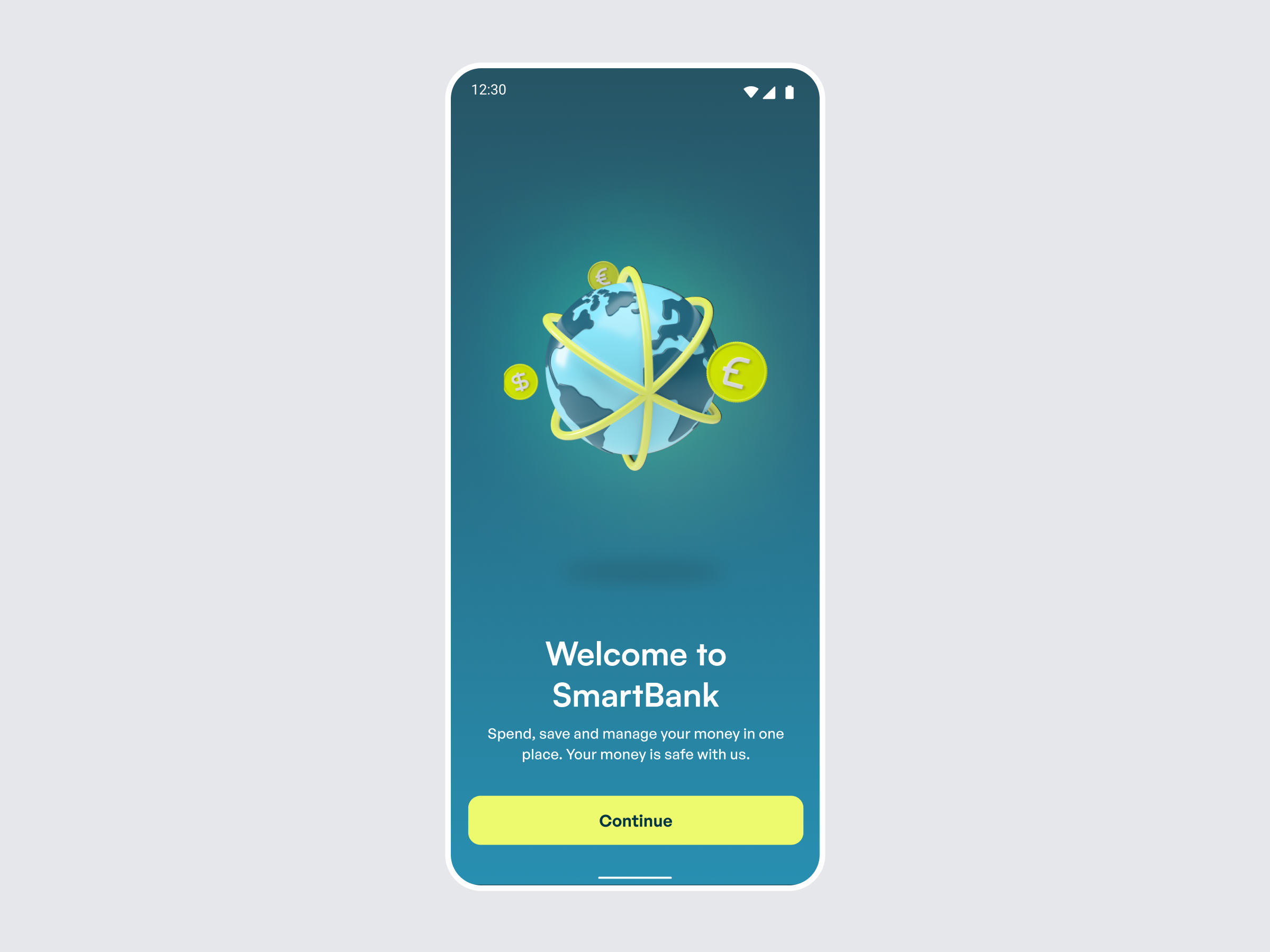 Account setup - Smartbank (Android) by UI Adrian (Adrian Kuleszo) on ...
