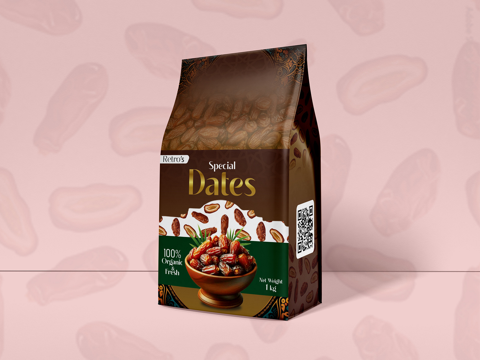 Dates Packaging Design by Robeul Aoual Robin on Dribbble