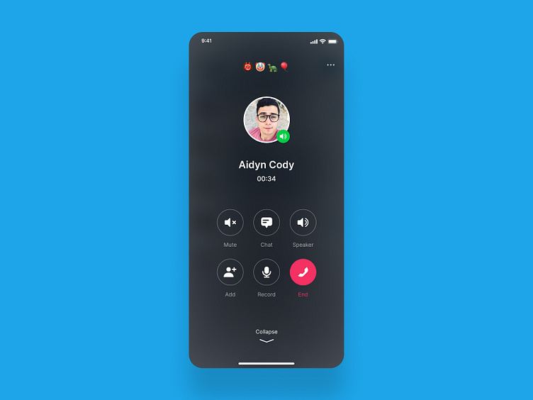 Telegram Calls Concept by Valera Pieŭnioŭ on Dribbble