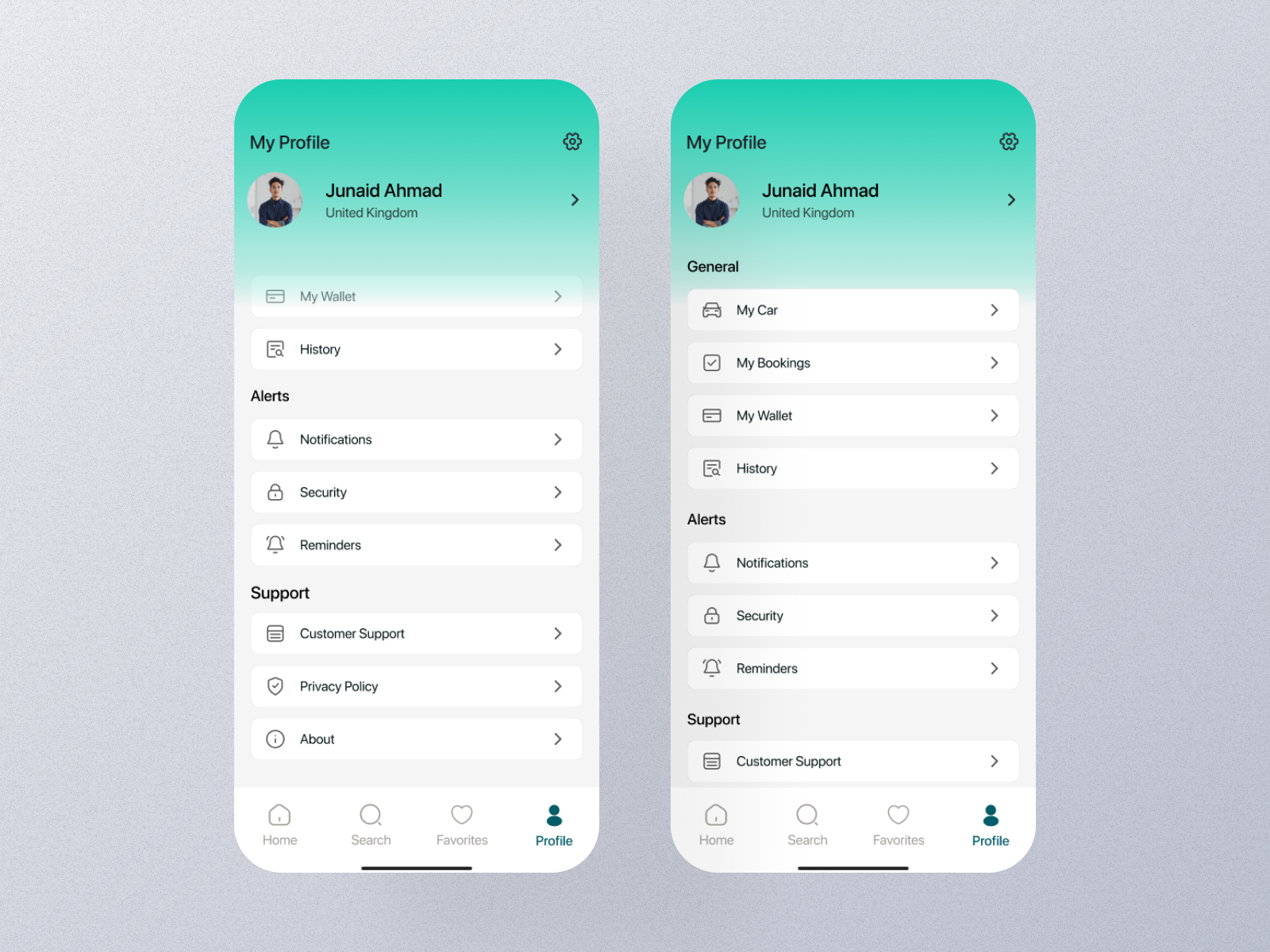 Setting Mobile App Ui By Ui Ants On Dribbble