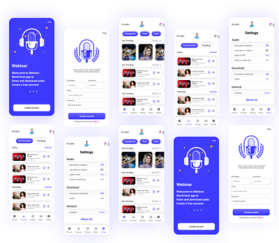 Music App Redesign designs, themes, templates and downloadable graphic ...
