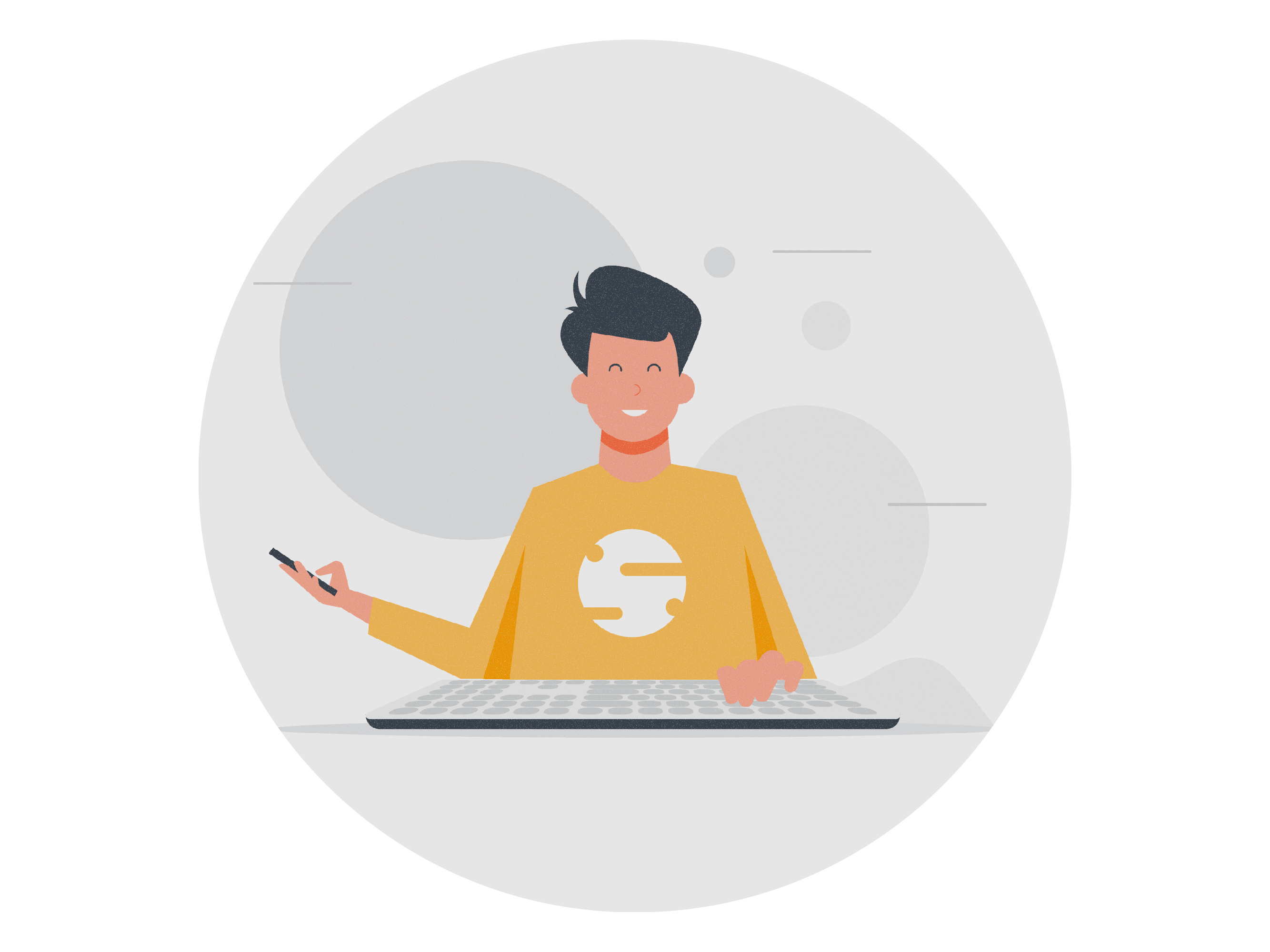 Computer illustration set by Blendtool Studio on Dribbble