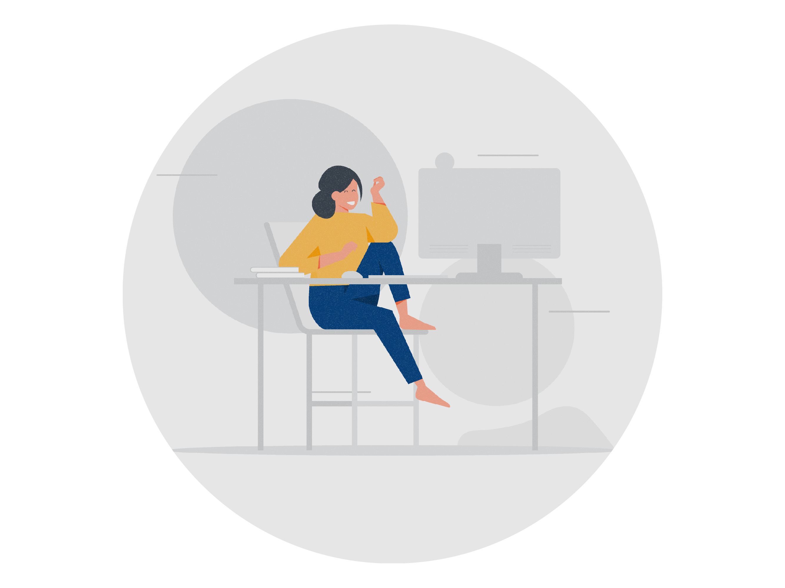 Computer illustration set by Blendtool Studio on Dribbble