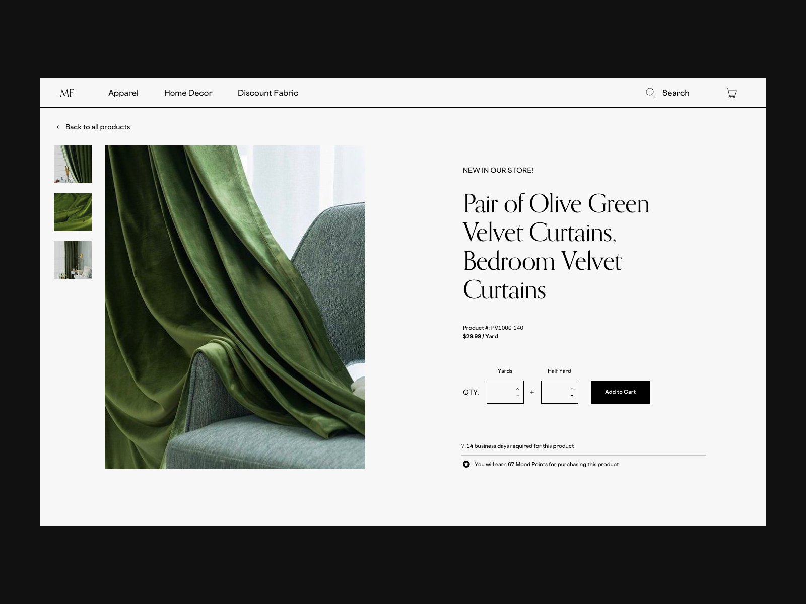 Mood Fabrics by Hrvoje Grubisic for BORNFIGHT STUDIO® on Dribbble