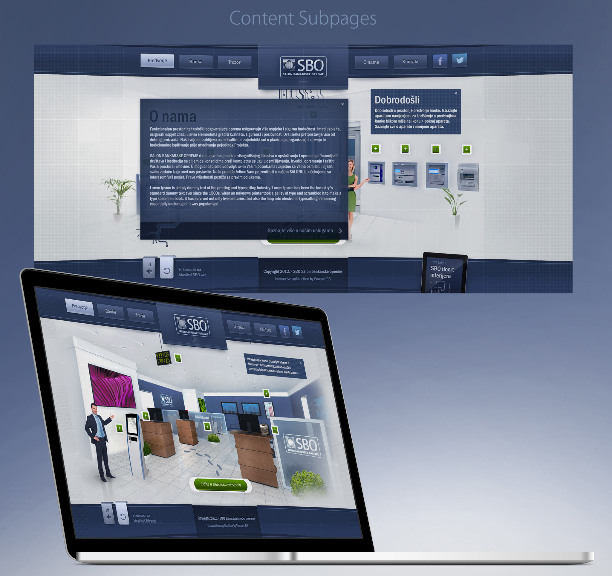 SBO 3D & Web microsite design by Mihael.net on Dribbble