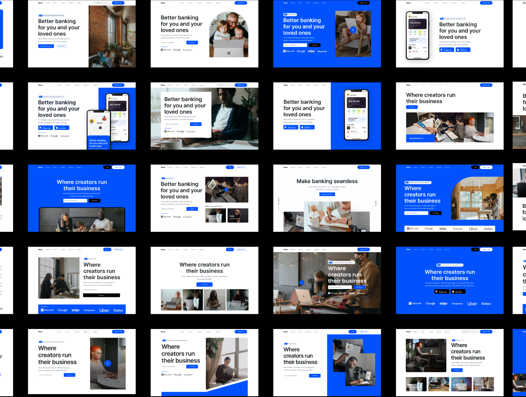 Figma Web Hero Sections Starter Pack by James Moses - Framer Developer ...