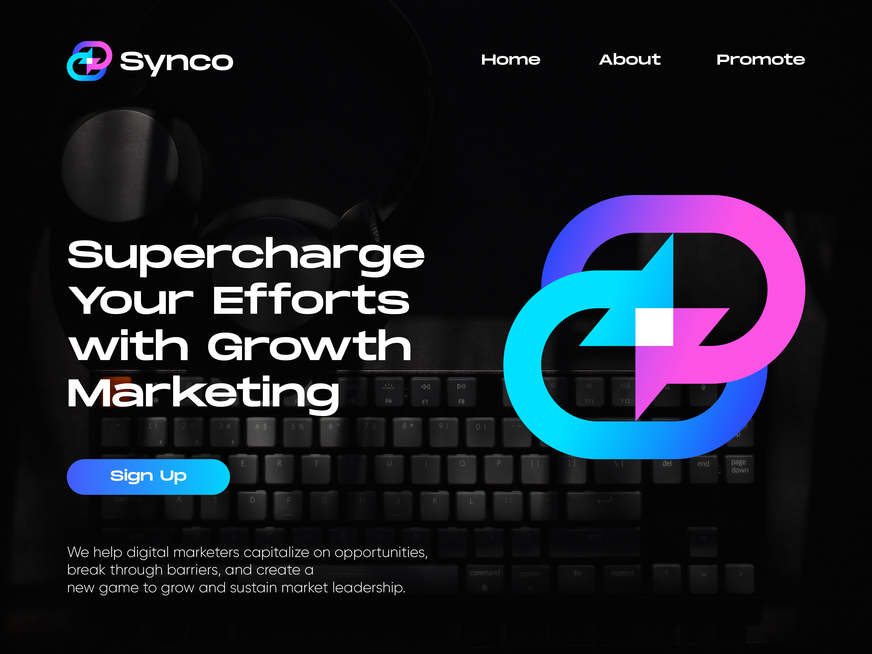 Synco Logo Design | Modern Software and Optimize Logo Concept by Sumon ...