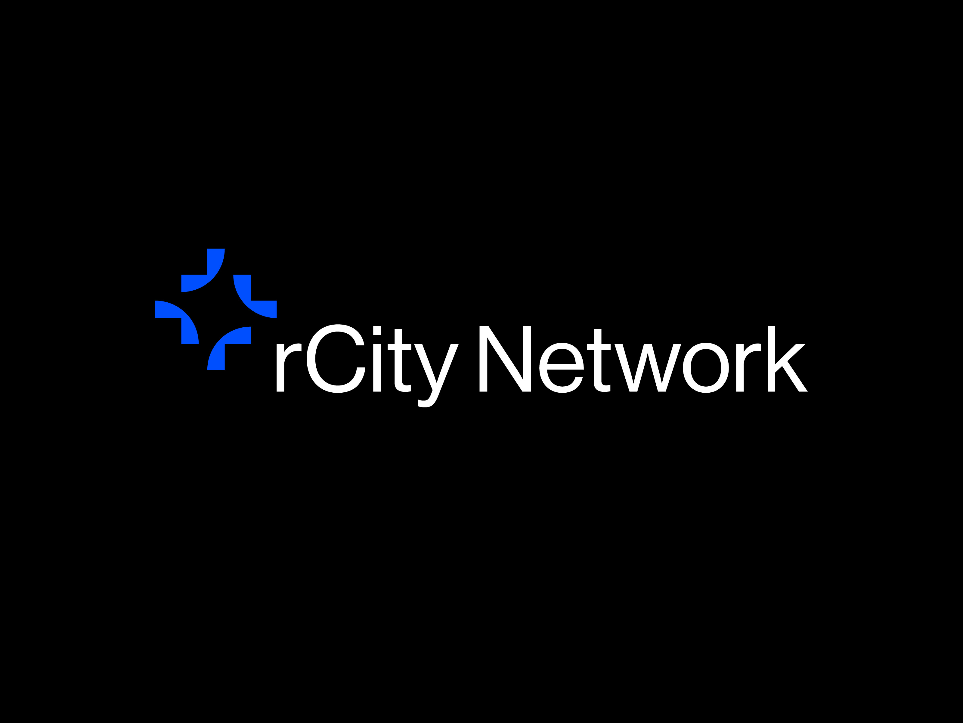 rCity Network Logo Symbol by Andrew Wiseman on Dribbble