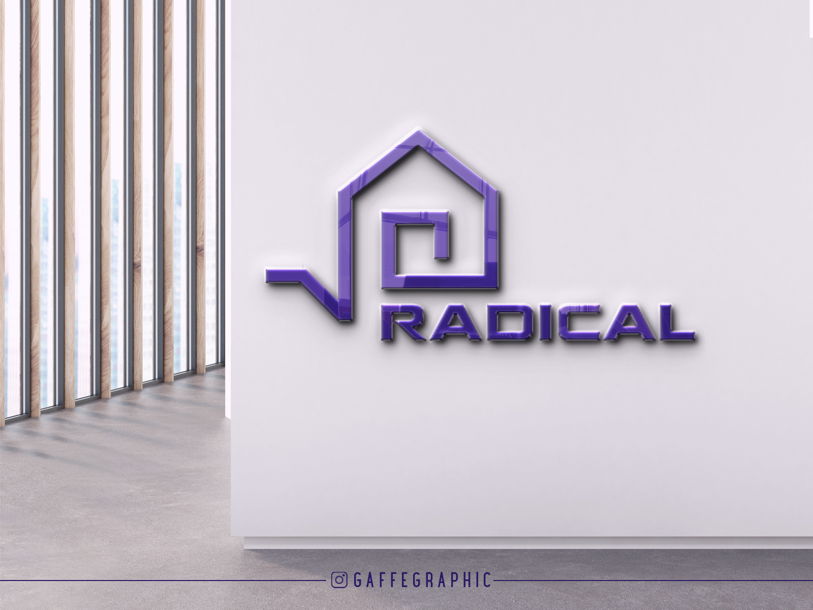 Radical Logo by Farshad Goudarzi on Dribbble
