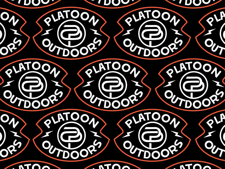 Platoon Outdoors Badges by Muhammad Bagus Prasetyo for Skilline Design ...