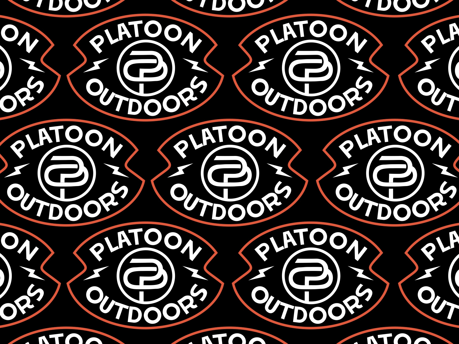 Platoon Outdoors Badges by Muhammad Bagus Prasetyo for Skilline Design ...