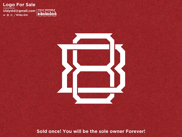 B8 Monogram Logo By Widydm On Dribbble