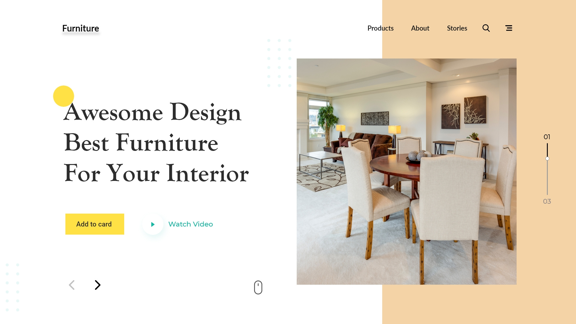Interior furniture V-01 by Somon Ahmed on Dribbble