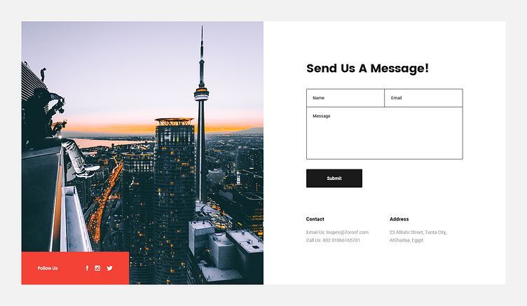 Inspire Contact Cards by Mahmoud Baghagho on Dribbble