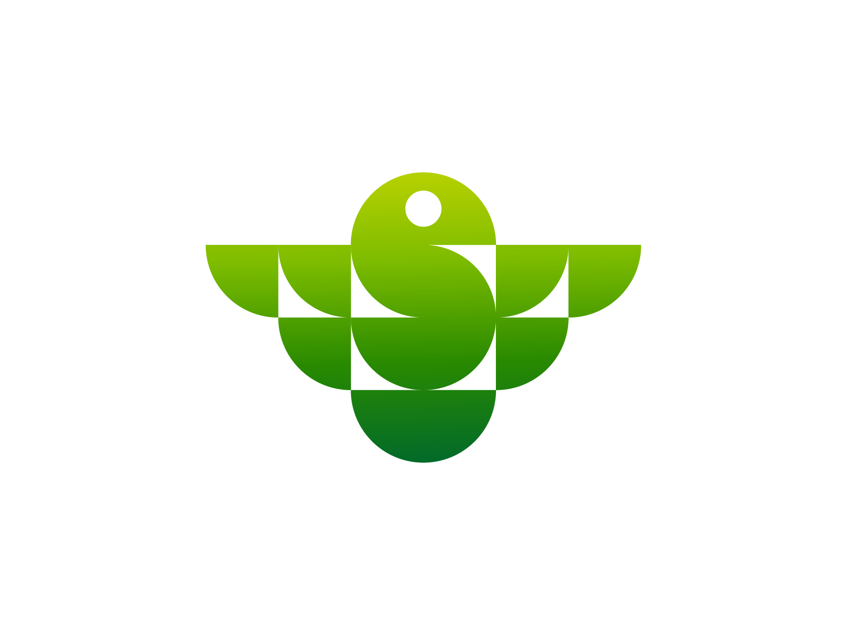 Highland! - a geometric bird mark by Nour Oumousse on Dribbble