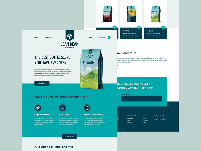 Coffee Website designs, themes, templates and downloadable graphic ...