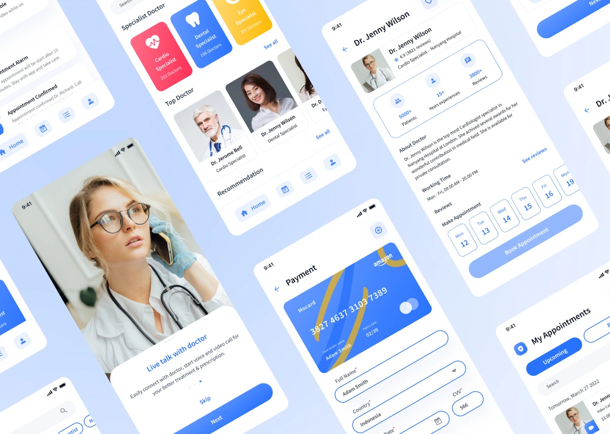 DoctorQ App by UIDesignz - UI UX Design Agency on Dribbble