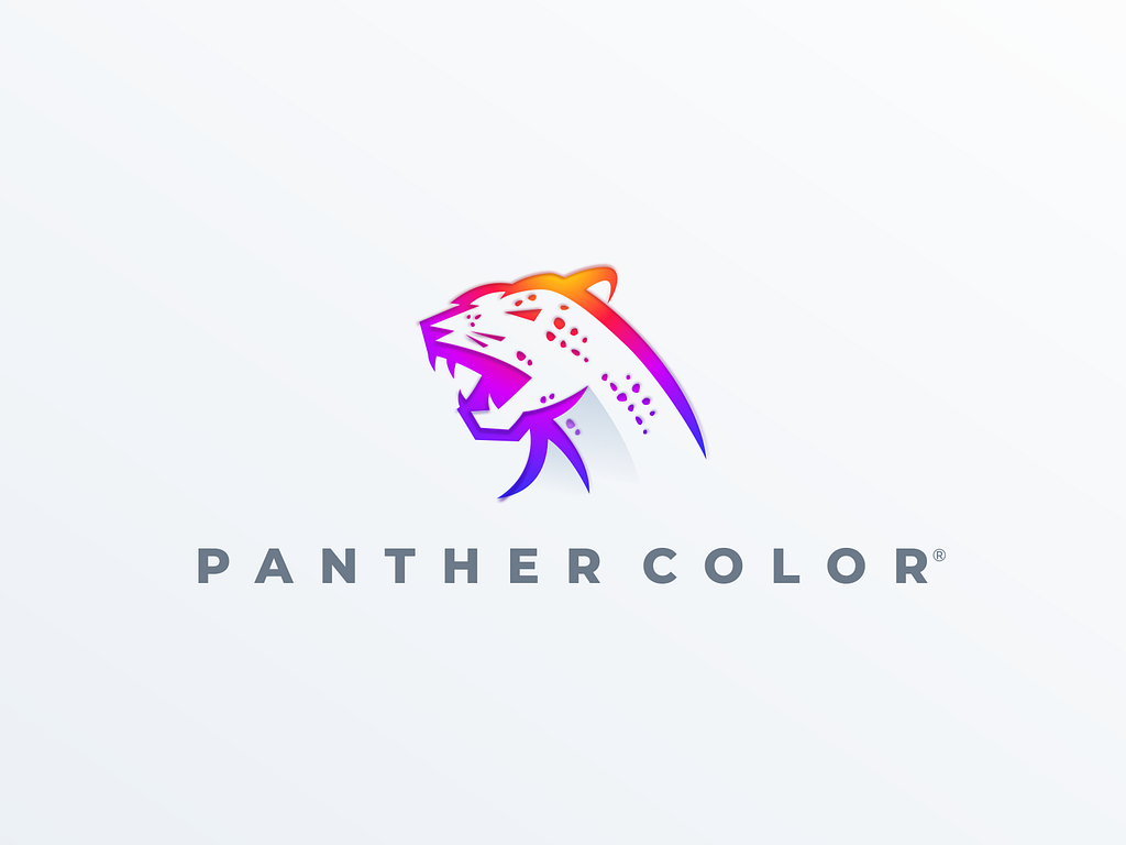 Panther Color Logo Design by Lelevien on Dribbble