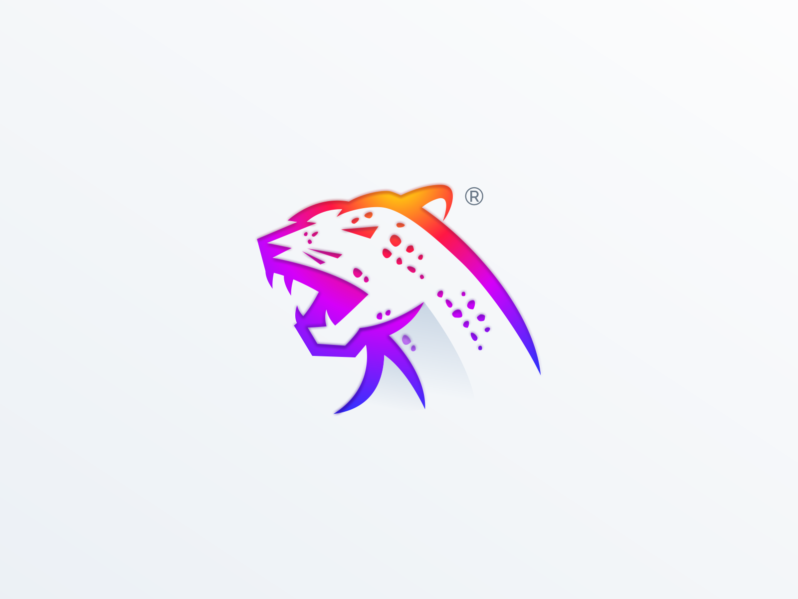 Panther Color Logo Design by Lelevien on Dribbble