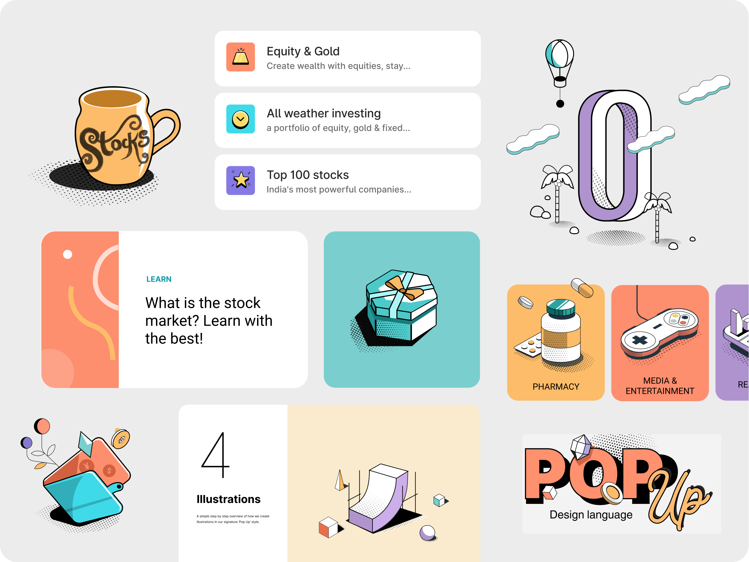 Upstox - App animations by Liquidink Design on Dribbble