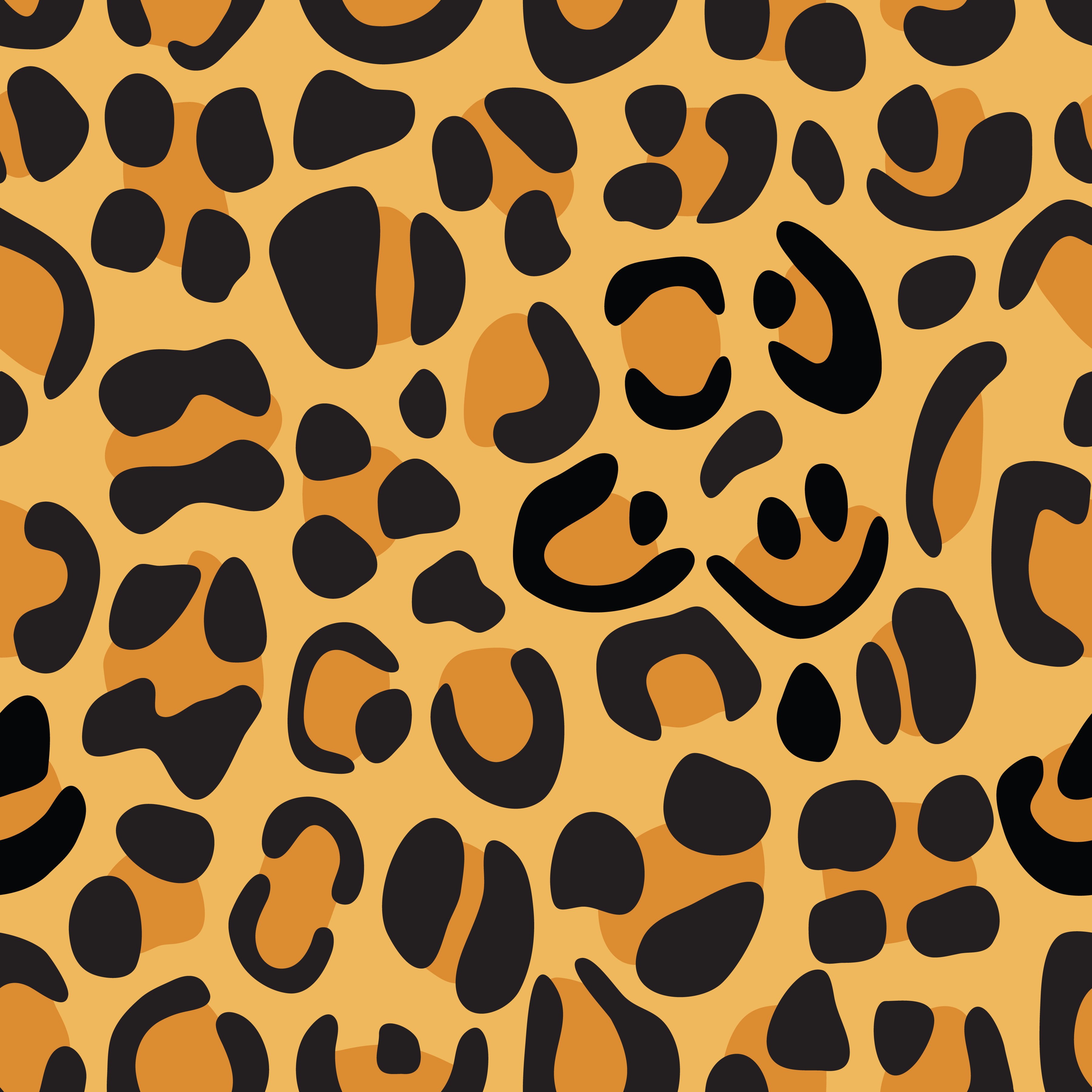 Leopard digital papers, Scrapbook papers, Leopard skin design by ...