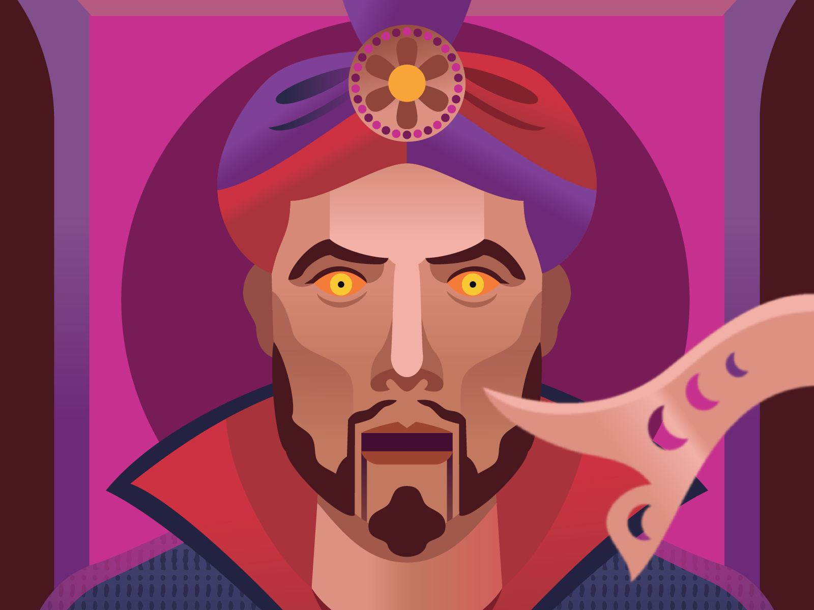 Fright-Fall: Day 10 (Fortune Teller) by Tim Eggert on Dribbble
