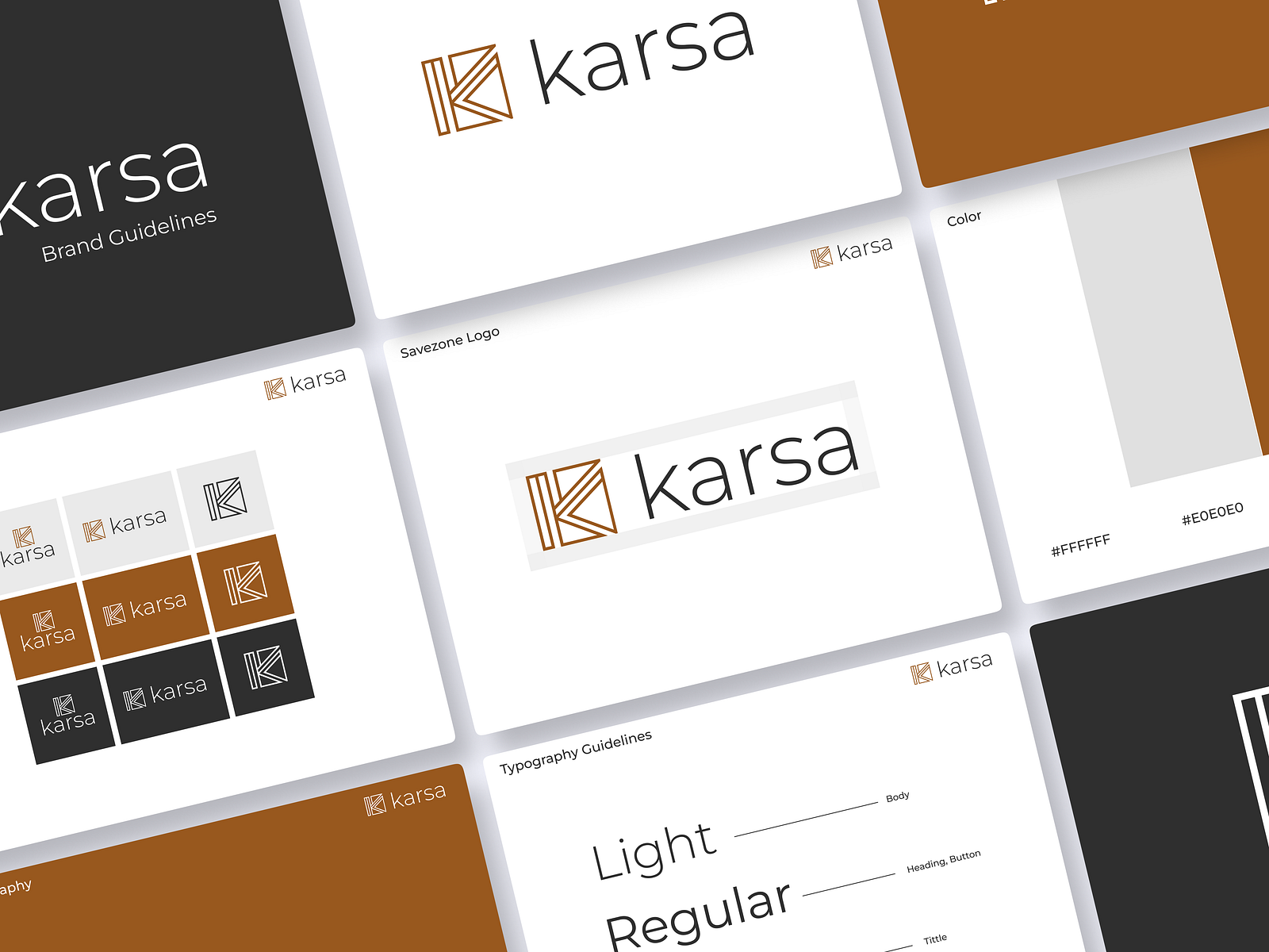 Karsa - Furniture Shop Logo & Brand Guidelines by Gaphi Zeno for Korsa ...