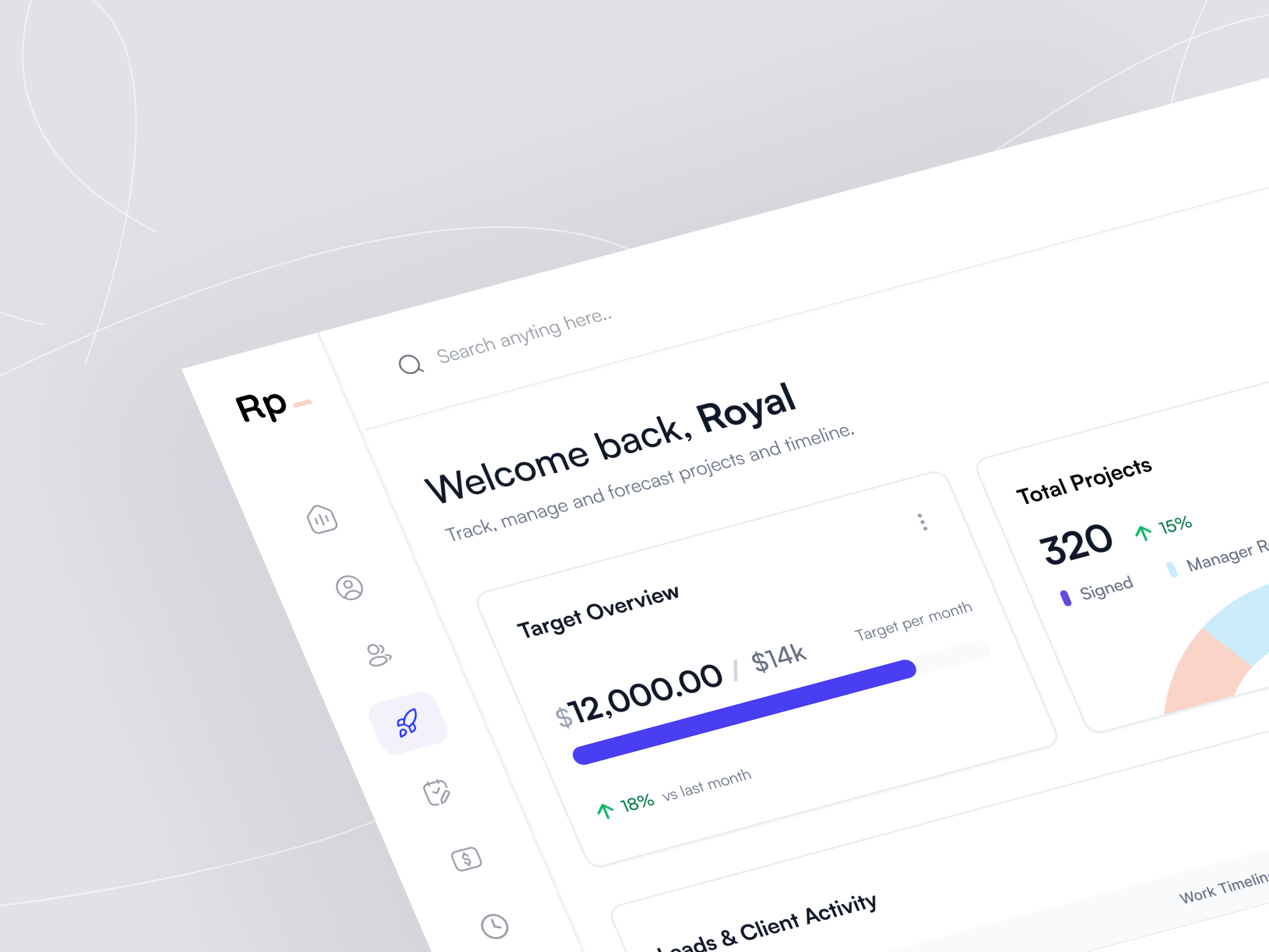 HR Management Dashboard - Project by Royal Parvej on Dribbble