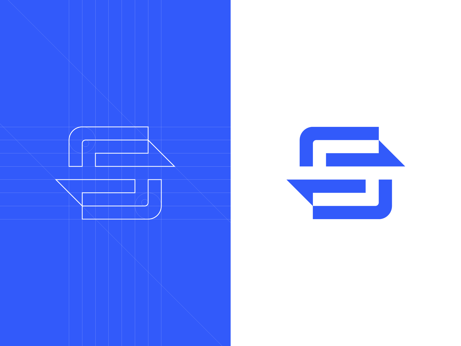 S - Lettermark by Andrei Traista on Dribbble