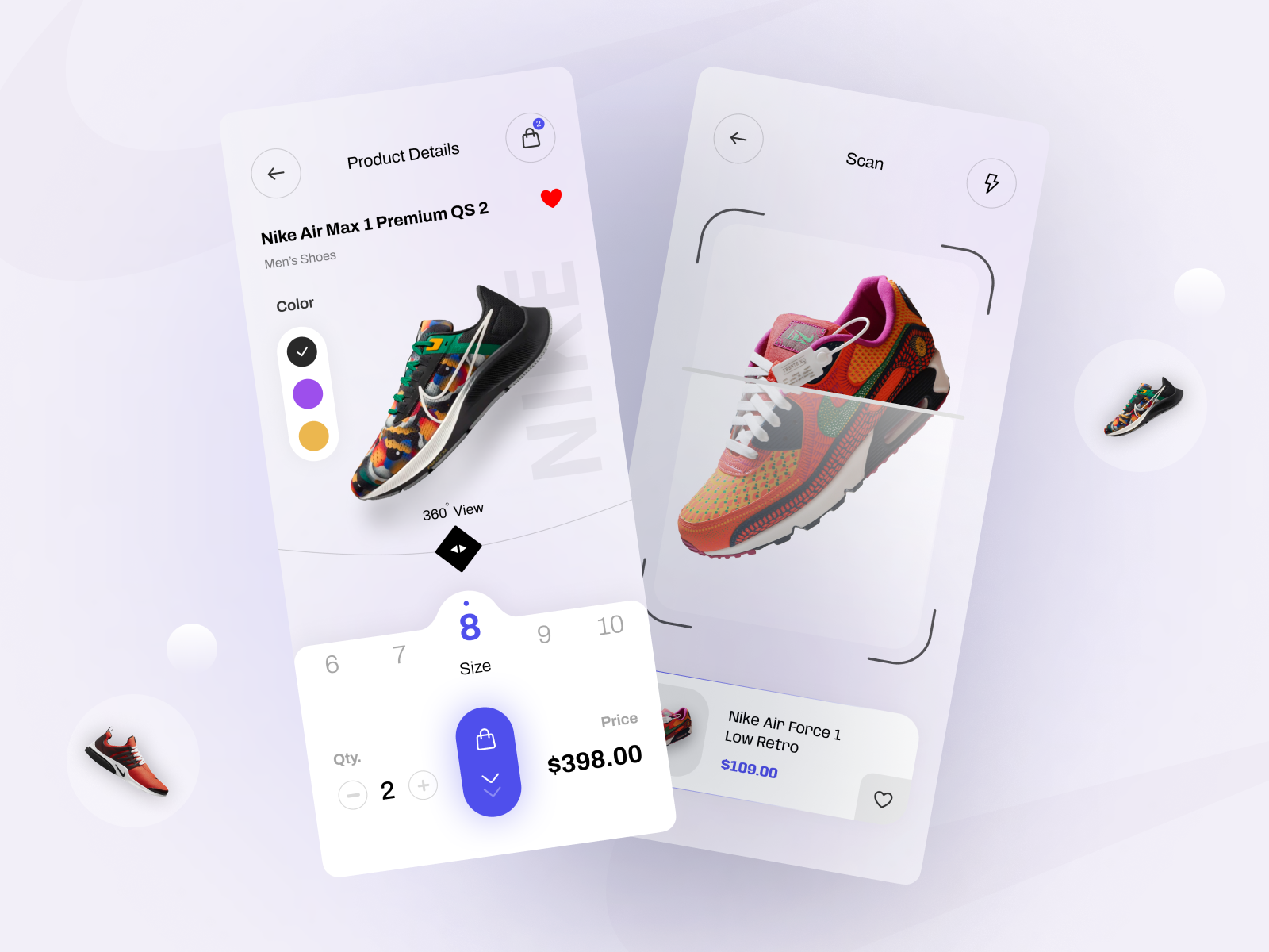 Shoes Store Mobile App by MQoS UI/UX for MultiQoS on Dribbble