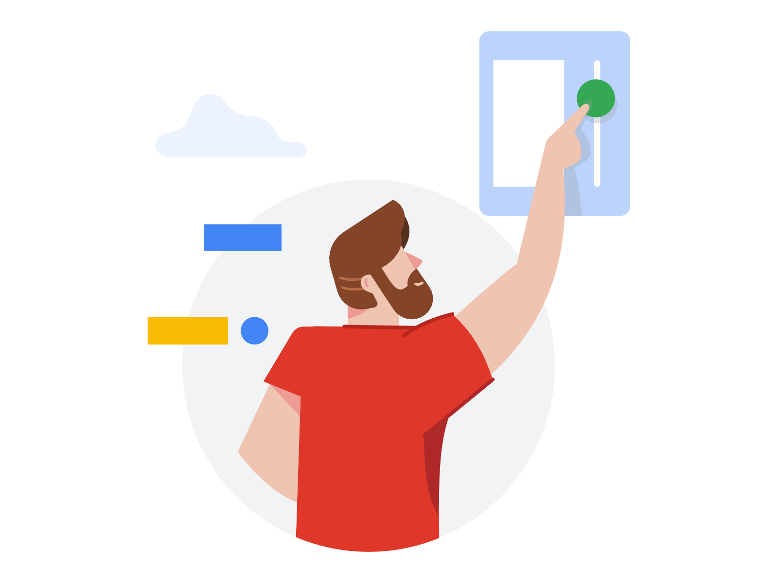 Google Cloud Identity - Characters by Pawel Olek on Dribbble