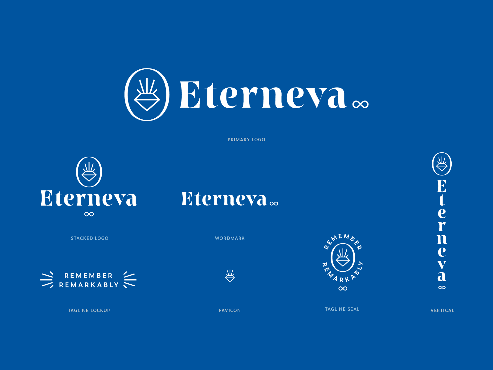 Eterneva Logo System and Illustrations by Jennifer Hood for Hoodzpah on ...