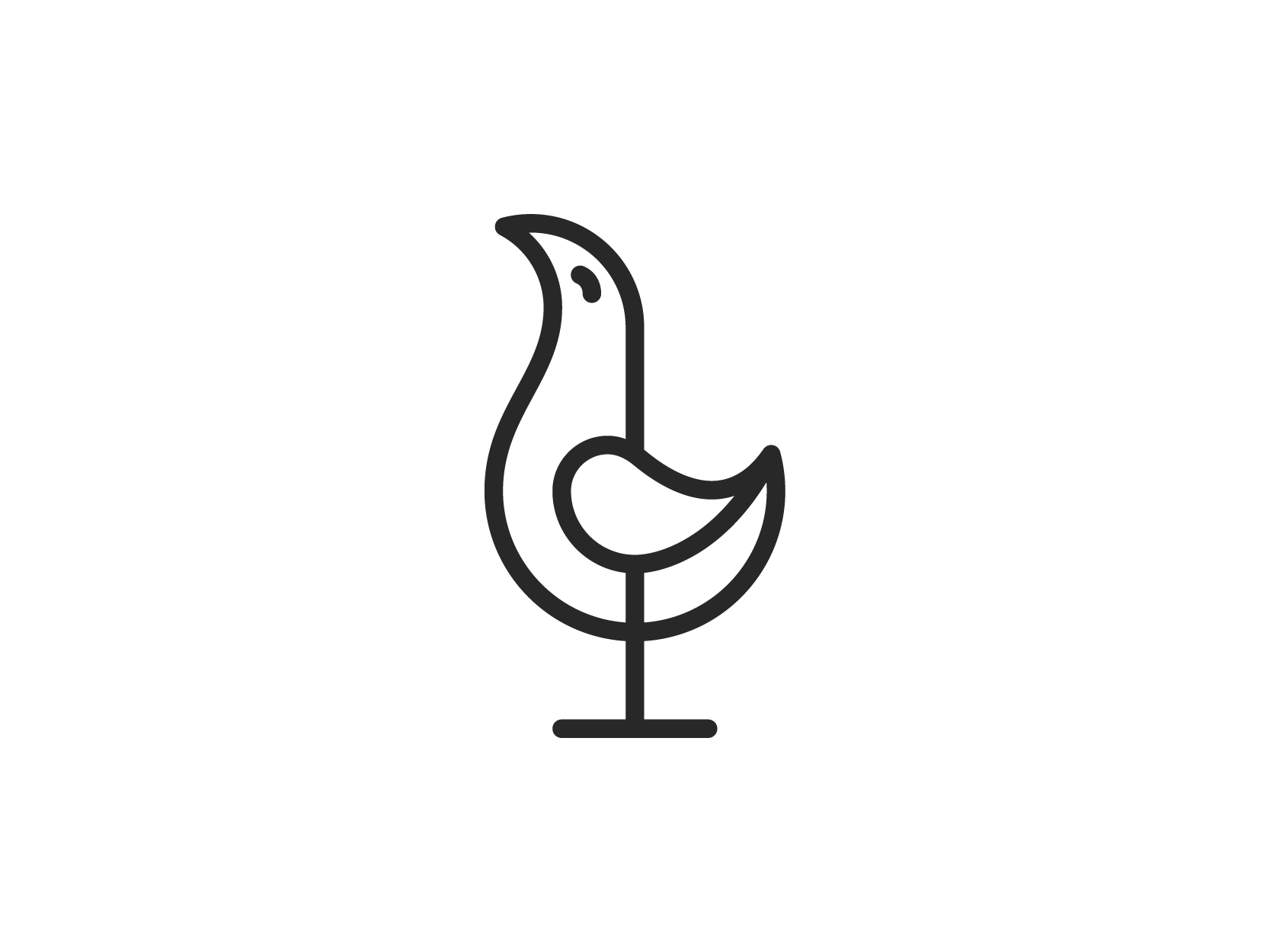 bird mark by Nour Oumousse on Dribbble
