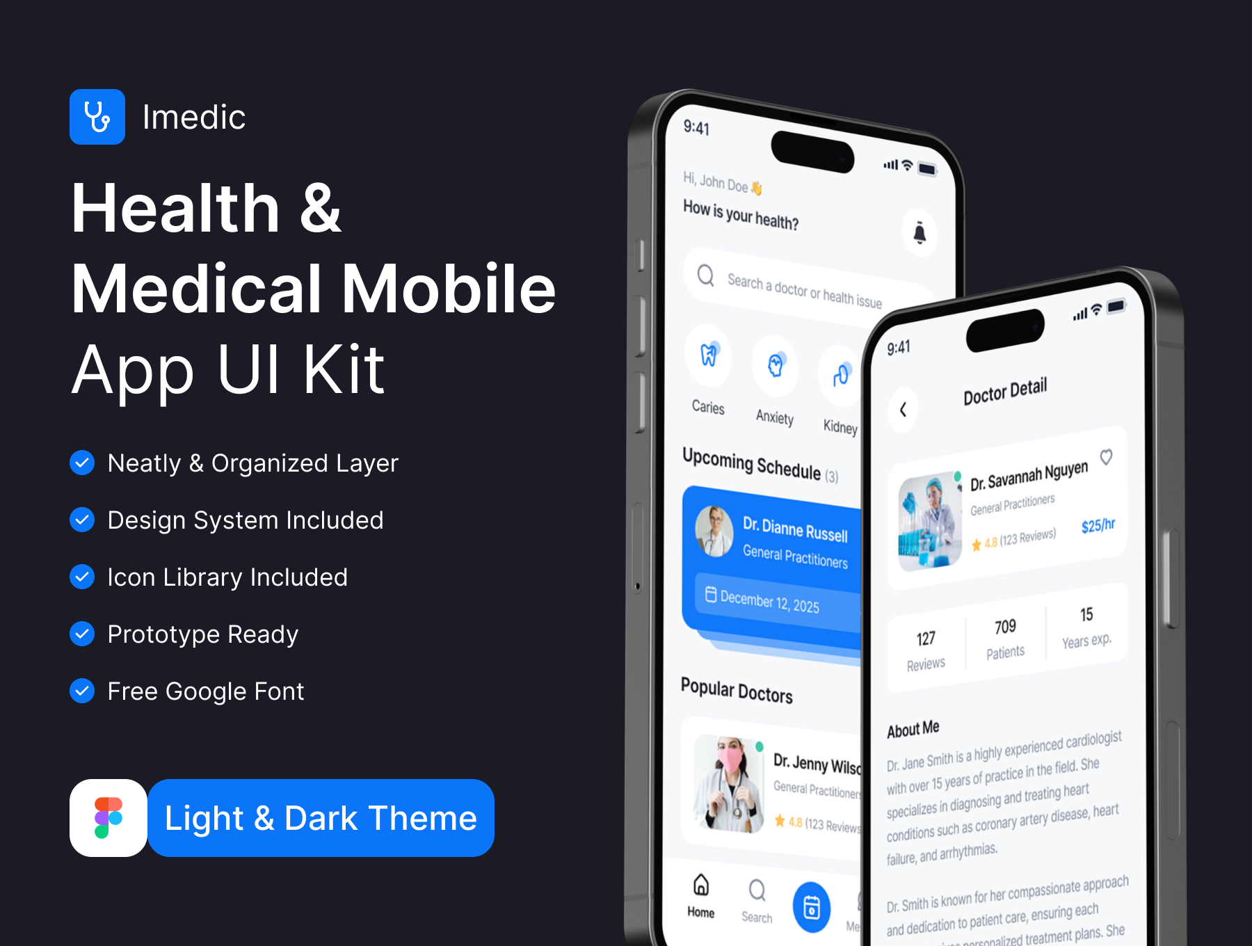 Health Care App UI Kit by Hiji Creative on Dribbble