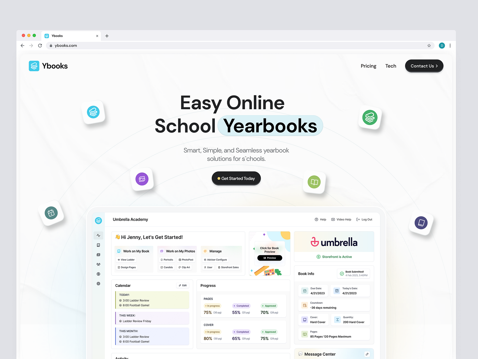 Modern SaaS Landing Page UI Design by Musemind SaaS for Musemind on ...