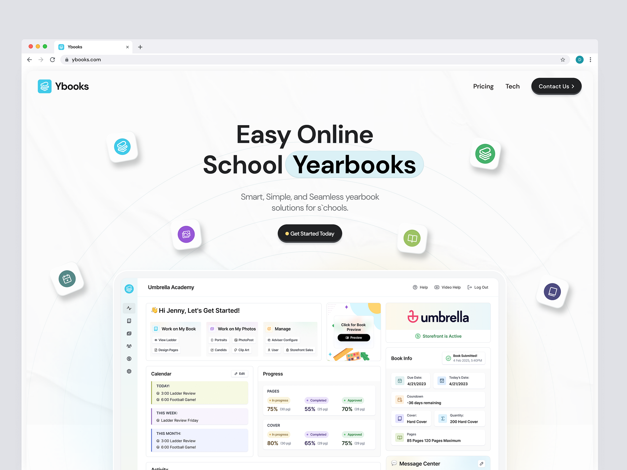 Modern SaaS Landing Page UI Design by Musemind SaaS for Musemind on ...