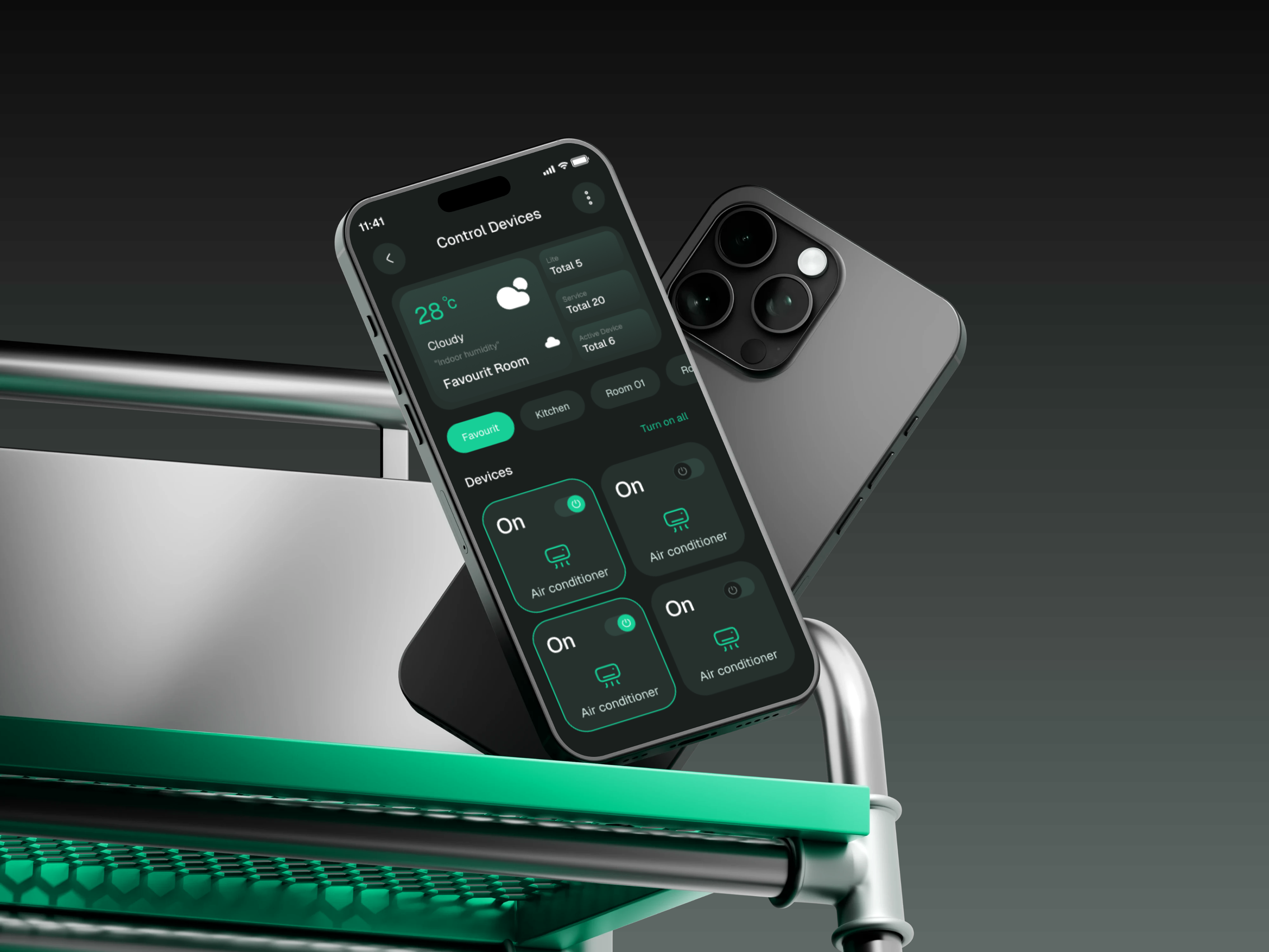 Smart Things - Smart Home Mobile App by Sourav Biswas on Dribbble