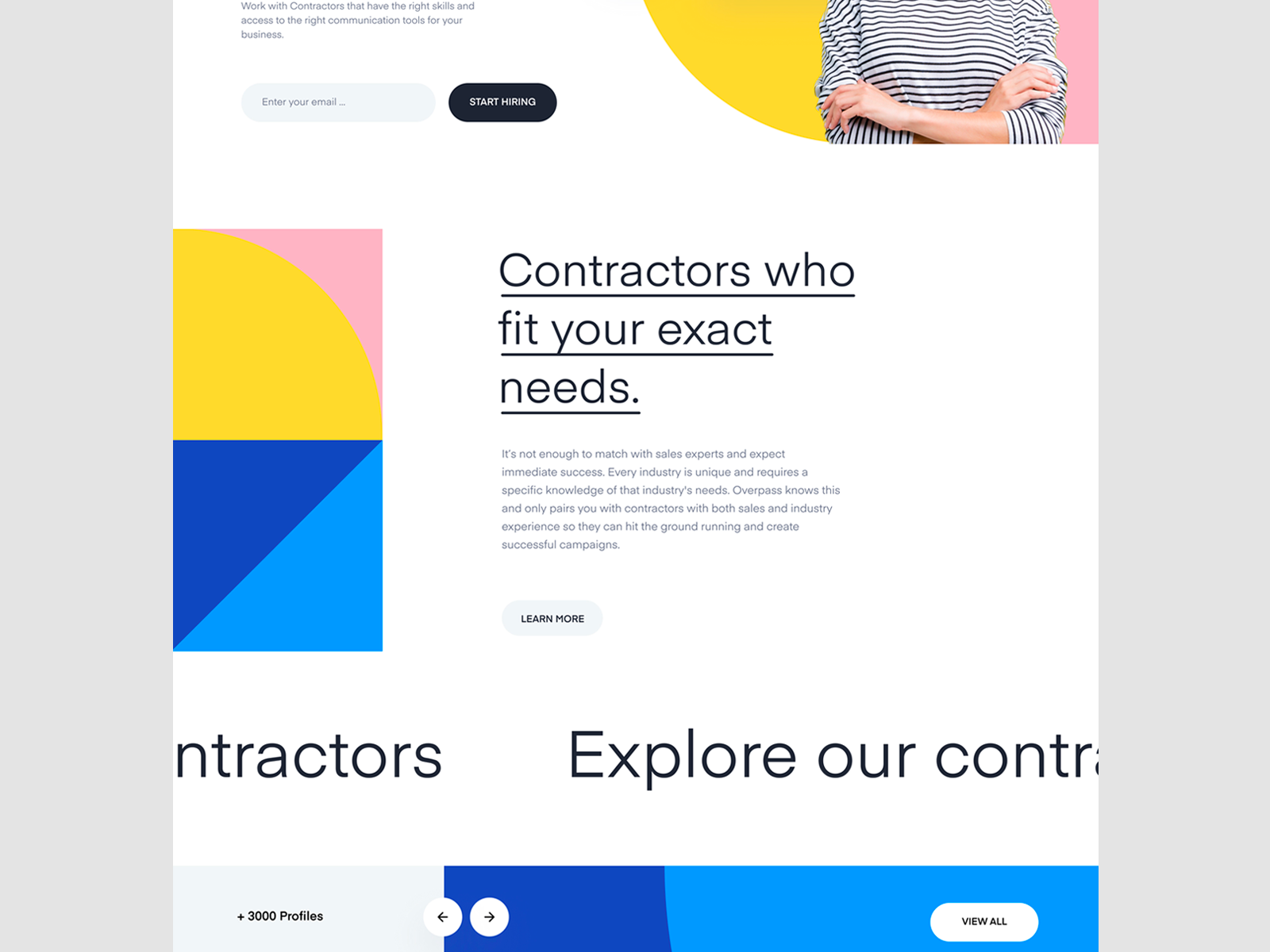 Features Landing Page Design | Marketplace by Julien Renvoye for Voila ...