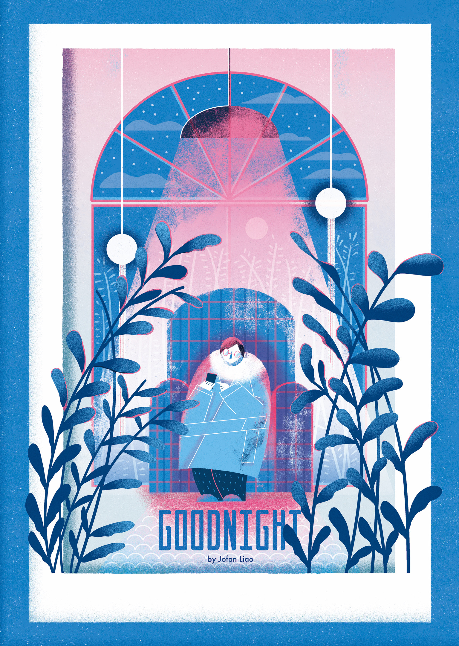 Goodnight-poster by Jofan Liao on Dribbble