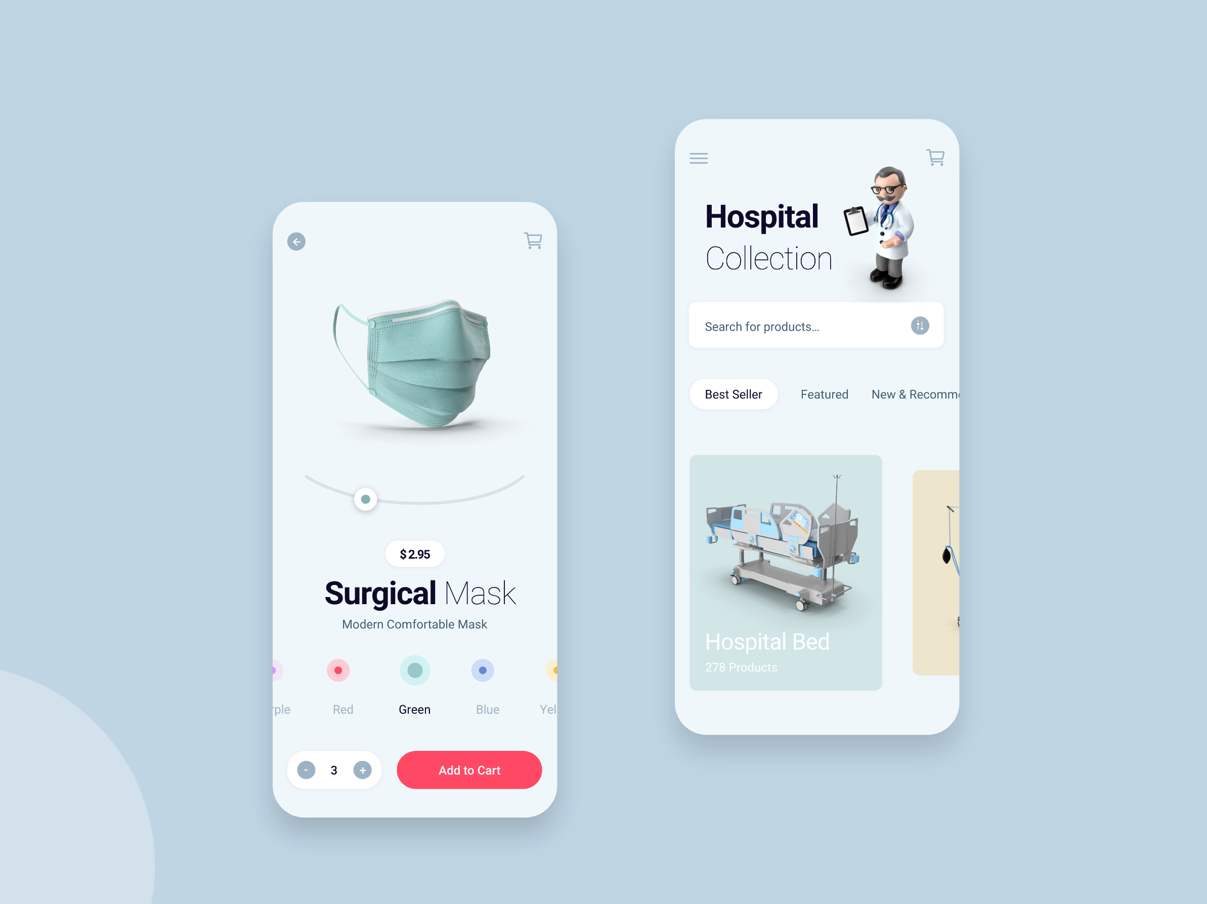 Hospital Collection E-commerce part-2 by Rahul Kumar on Dribbble